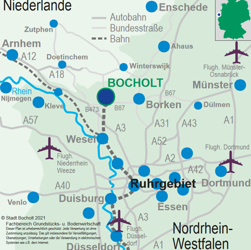 Bocholt Maps
